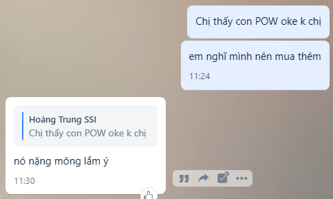 POW - NẶNG MÔNG thì đánh vào mông cho chạy - Thị trường trong nước ...