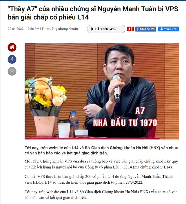 A7 Bị Call Mg Bên Vps Rồi Cái Cớ Hay Là âm Mưu Thoát Hàng Thị Trường