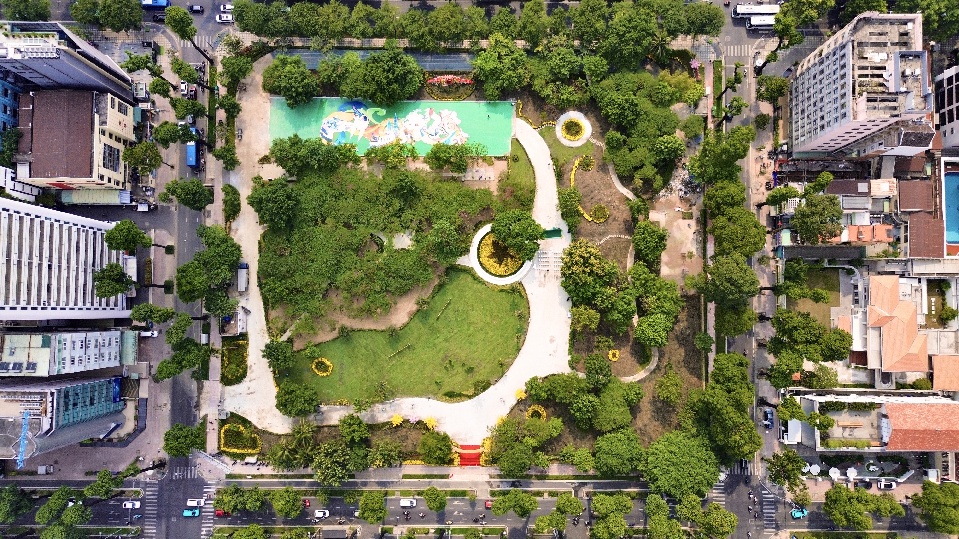 Phát Đạt bàn giao Công trình Cảnh quan Nhà thi đấu Phan Đình Phùng, đưa ...