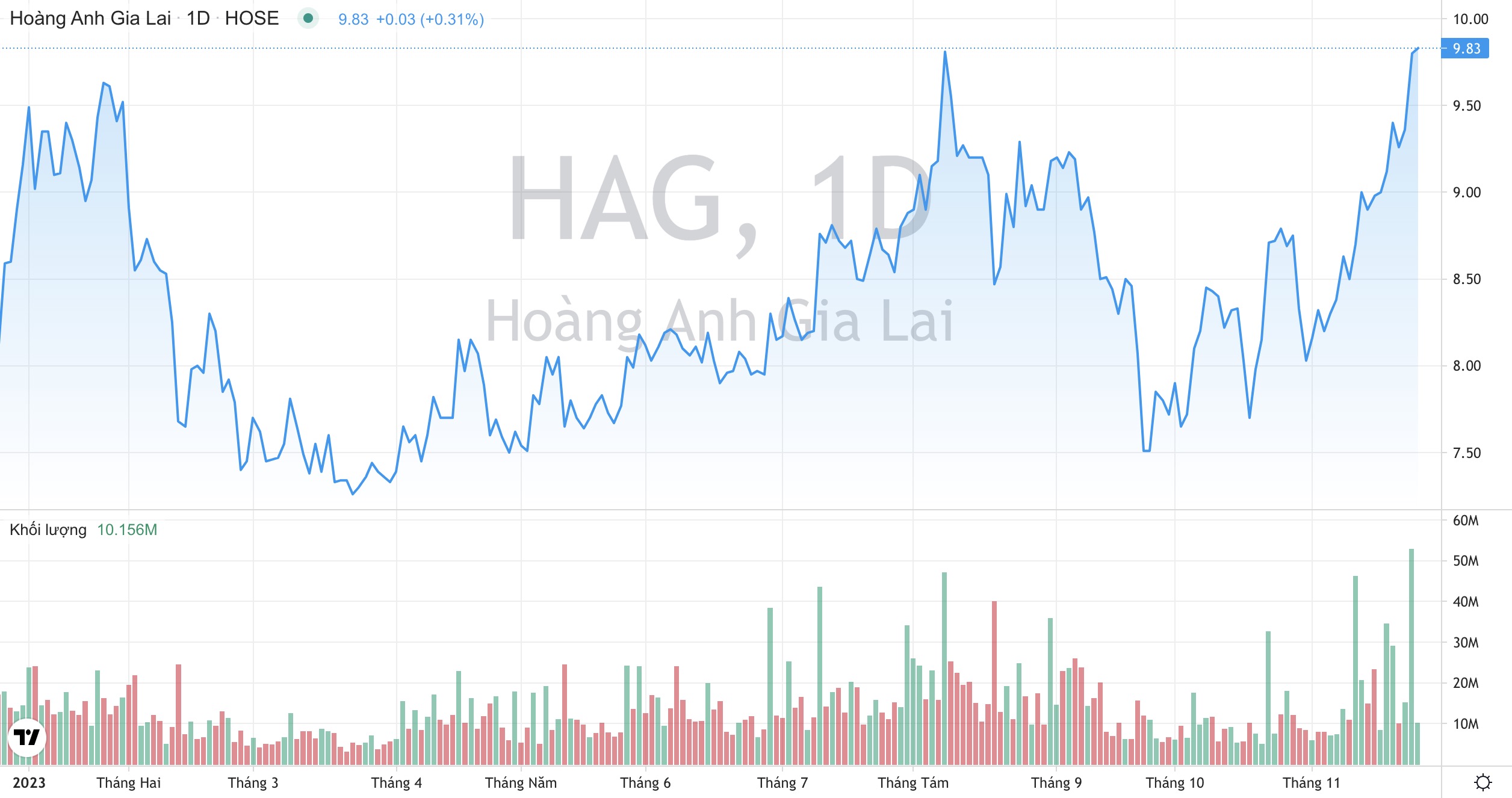 Lộ diện bóng dáng 02 ngân hàng lớn sắp mua vào 110 triệu cổ phiếu HAG - Hoàng Anh Gia Lai, - Thị ...